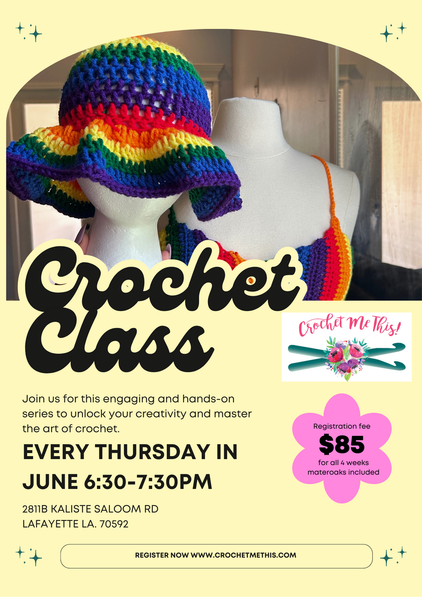 Crochet class – Crochet me this